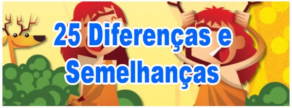 25 Diferenças e semelhanças - Blog Tediado 25 Diferenças e semelhanças - Blog Tediado