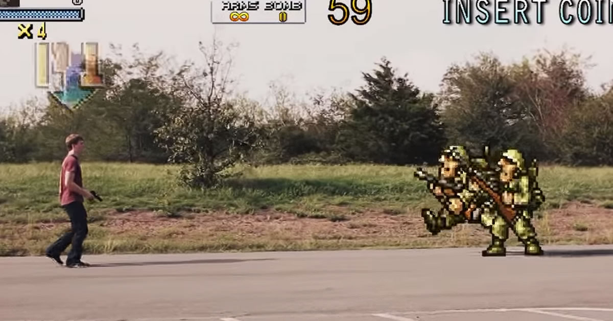 Metal Slug na Vida Real - Tediado