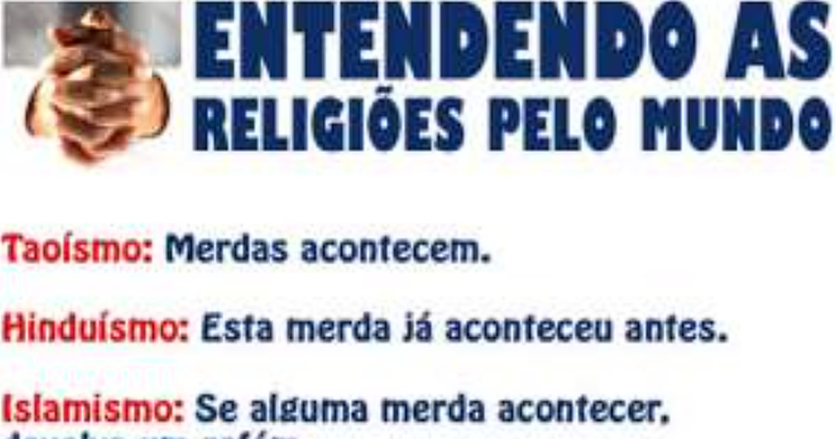 Entendendo as religiões pelo mundo