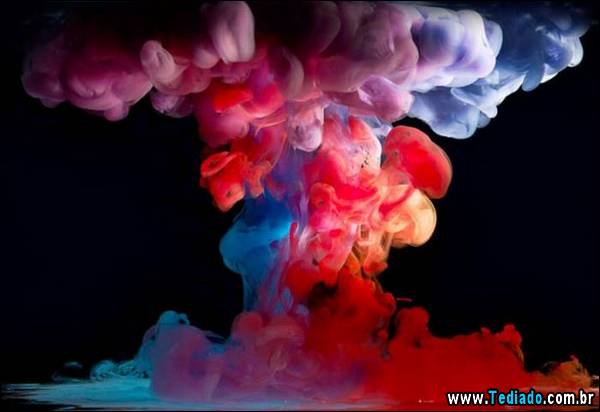 Água colorida (10 fotos) - Tediado