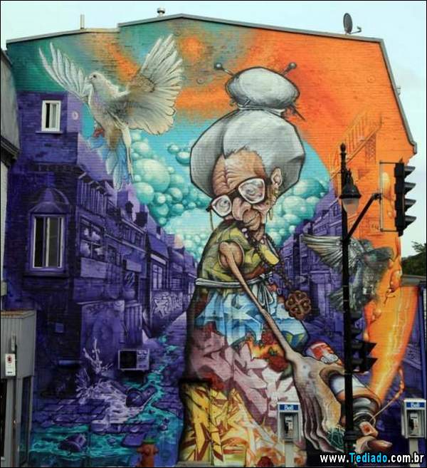 Melhor arte de rua de 2013 (27 fotos) - Tediado