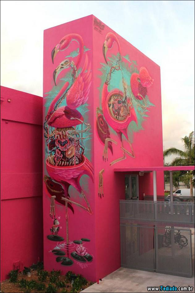 Arte de rua por Nychos (14 fotos)