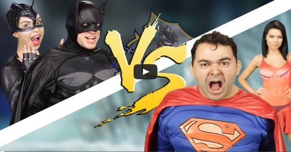 Batalha de rap: Batman Vs Superman