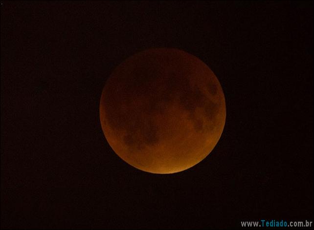 26 fotos da eclipse da lua de diferentes cantos do mundo