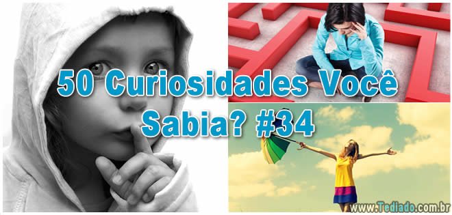 50 Curiosidades Você Sabia? #34