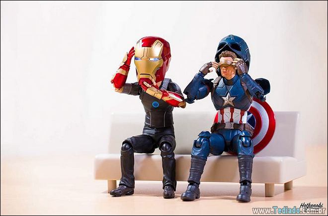 Action Figures na vida real, fotos impressionantes pelo fotógrafo ...