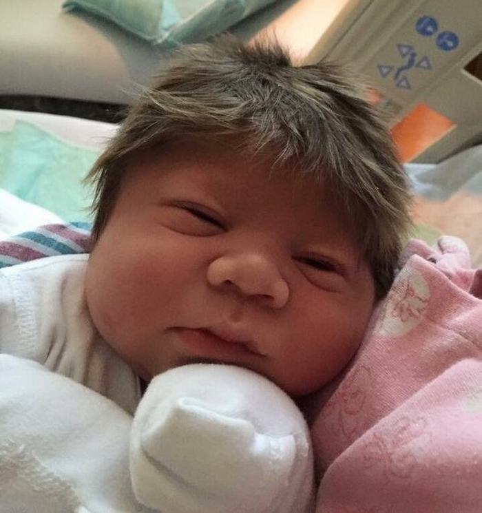 17 fotos de bebês cabeludos e enlouquecem a Internet - Tediado