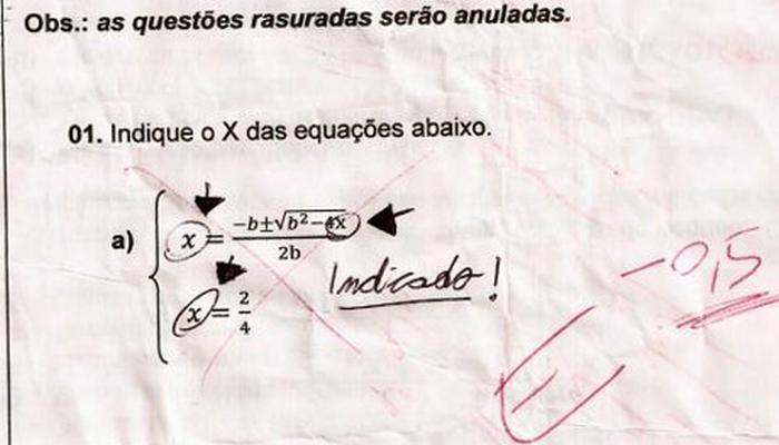 27 respostas de provas mais engraçadas - Tediado