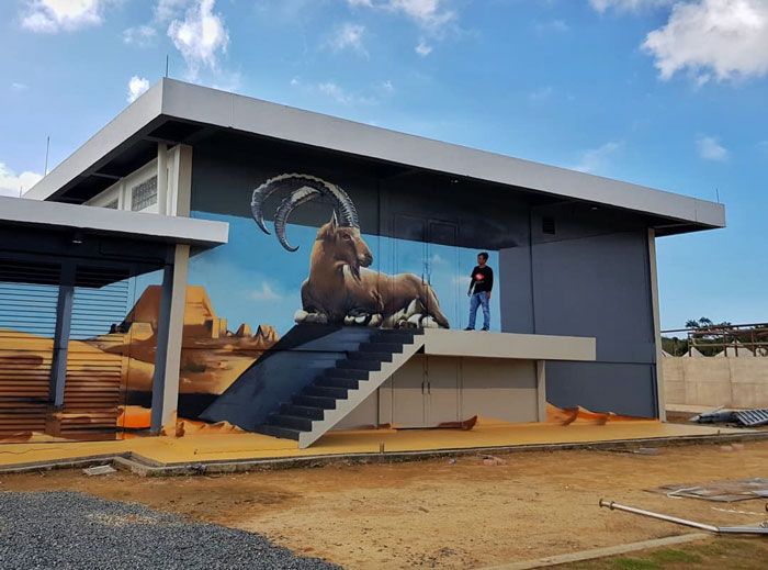 20 arte de rua 3D de cair o queixo por Odeith - Tediado