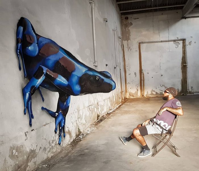 20 arte de rua 3D de cair o queixo por Odeith - Tediado