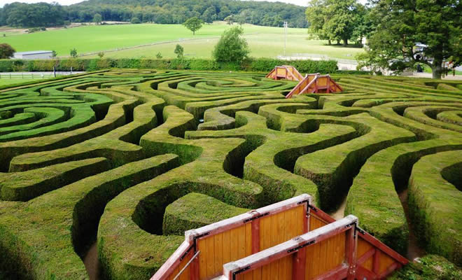 20 labirintos deslumbrantes pelo mundo - Tediado