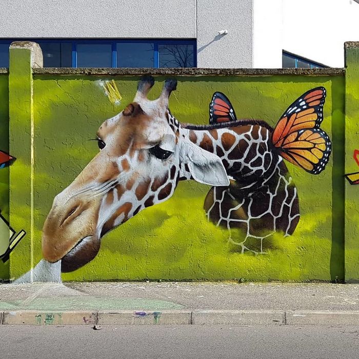 30 fotos de arte de rua em 3D que interagem com seus arredores - Tediado