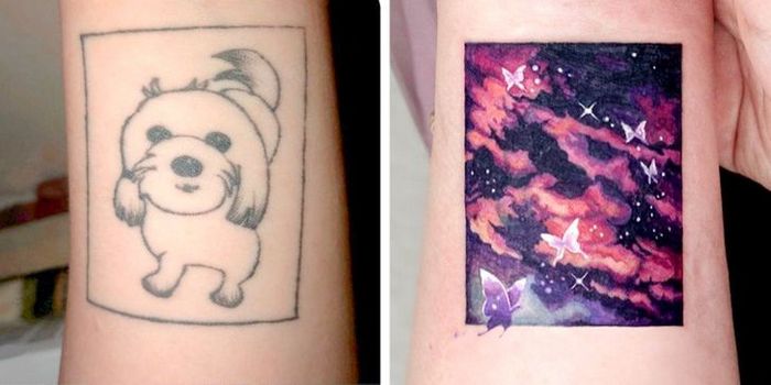 Um artista transforma tatuagens em cenas de outro mundo - Tediado