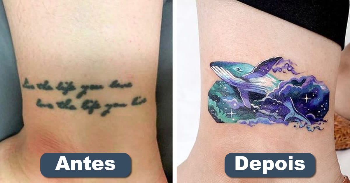 Um artista transforma tatuagens em cenas de outro mundo - Tediado
