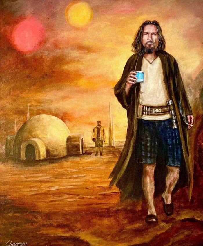 Artista pega cenas clássicas e as usa para criar pinturas humorísticas ...