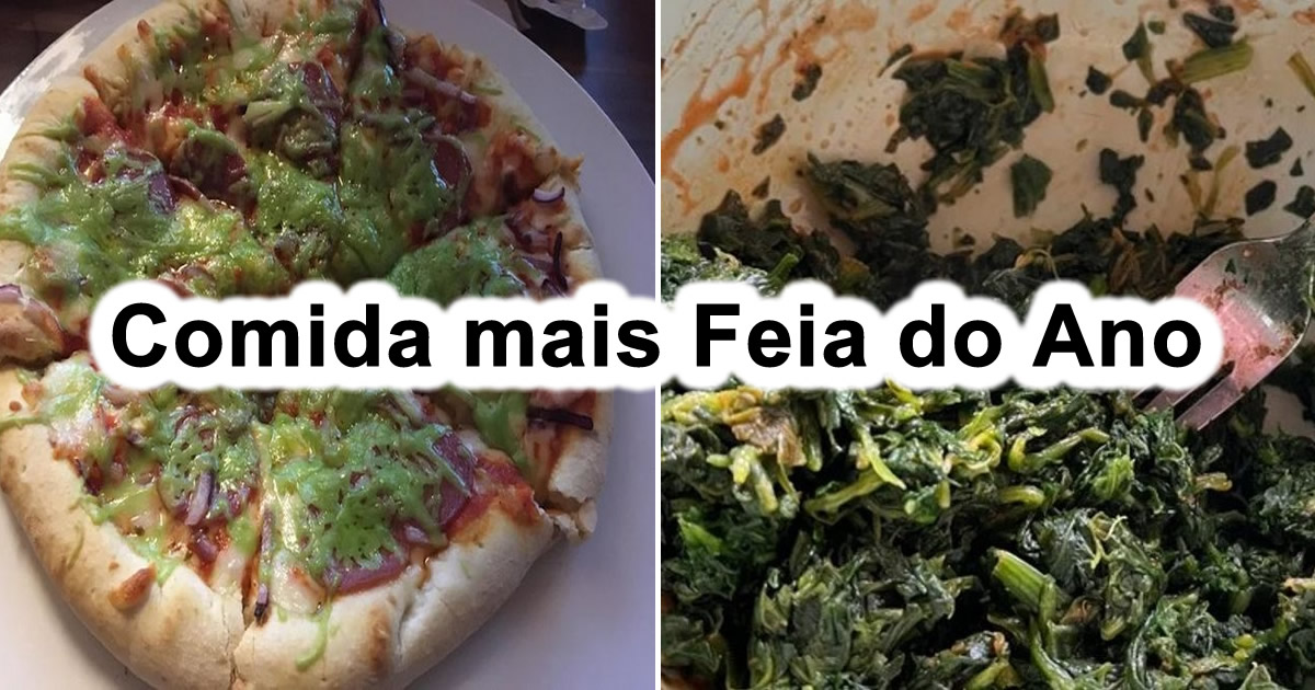 16 pratos que certamente concorreriam ao prêmio Comida mais Feia do Ano ...