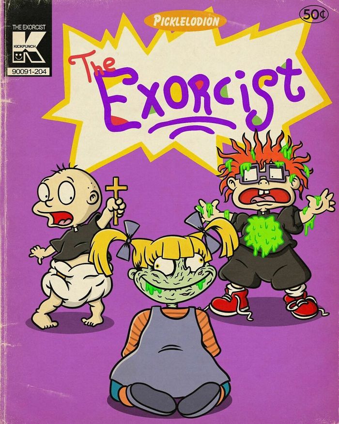 42 ilustrações mais assustadoras de desenhos animados que viraram ...