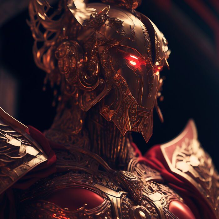 Artista faz 32 imagens poderosas e detalhadas de deuses e deusas - Tediado