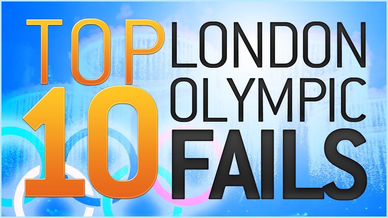 Top 10 Fails olimpíadas de Londres - Tediado