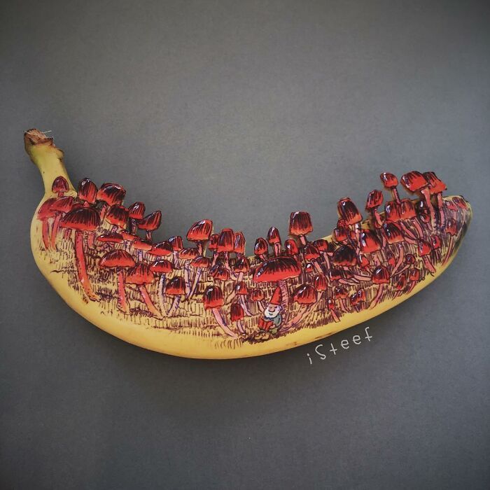 A arte inusitada de Stephan Brusche: Transformando bananas em obras ...