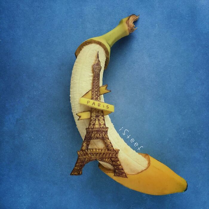 A arte inusitada de Stephan Brusche: Transformando bananas em obras ...