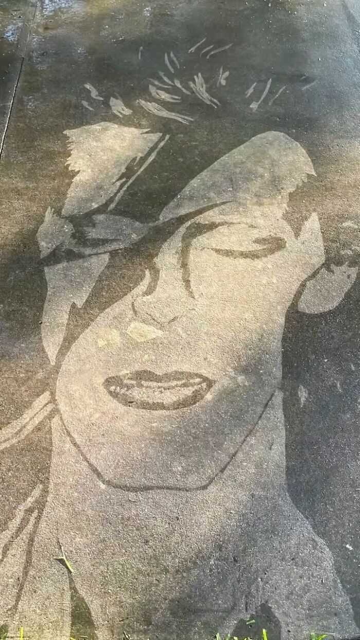 Descubra a arte inusitada de Sam Ward: Pinturas na calçada com lavadora ...