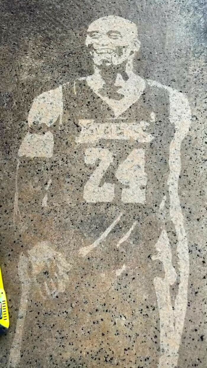 Descubra a arte inusitada de Sam Ward: Pinturas na calçada com lavadora ...