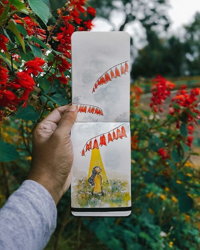 Vimal Chandran: O artista visual que une folclore indiano, cultura pop ...