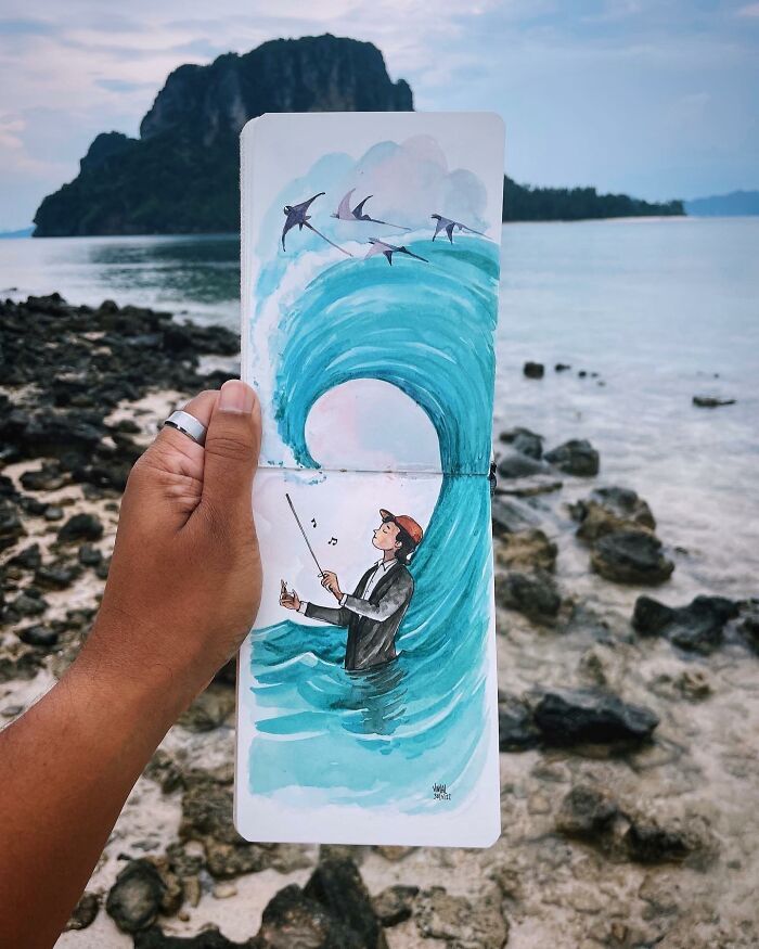 Vimal Chandran: O artista visual que une folclore indiano, cultura pop ...