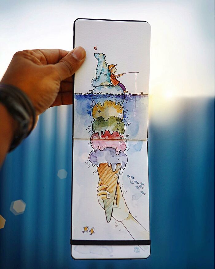 Vimal Chandran: O artista visual que une folclore indiano, cultura pop ...