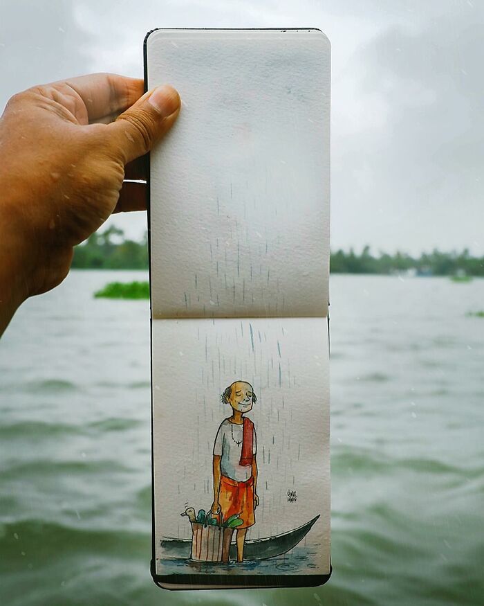 Vimal Chandran: O artista visual que une folclore indiano, cultura pop ...