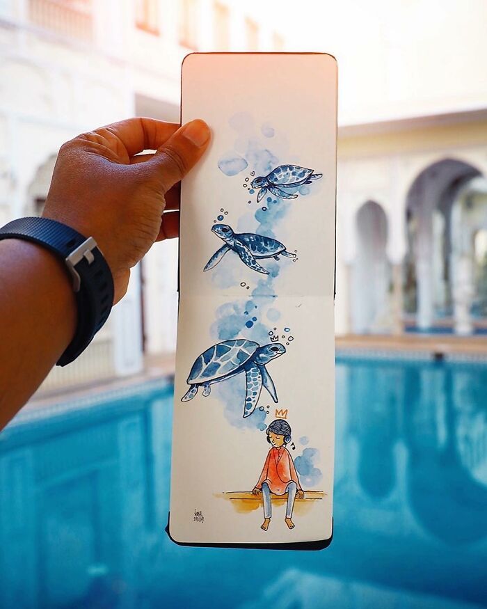 Vimal Chandran: O artista visual que une folclore indiano, cultura pop ...