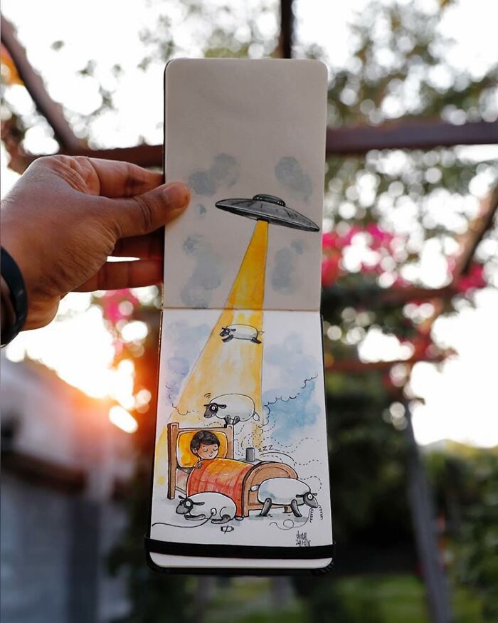 Vimal Chandran: O artista visual que une folclore indiano, cultura pop ...