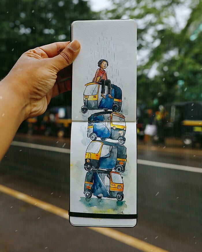 Vimal Chandran: O artista visual que une folclore indiano, cultura pop ...