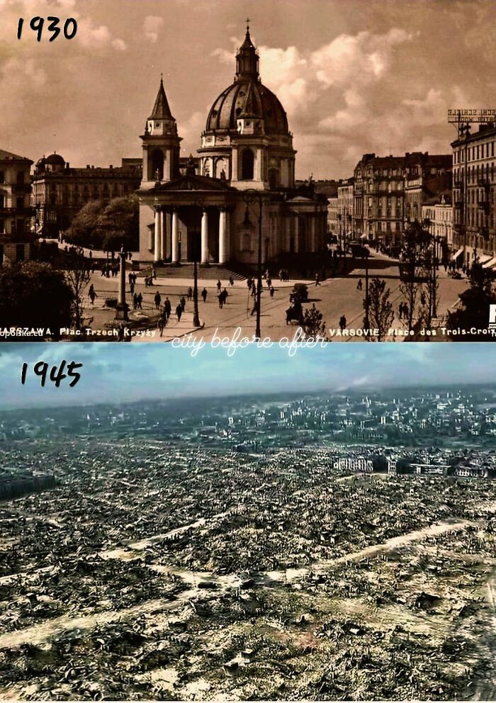 32 fotos incríveis de antes e depois que mostram como as cidades mudam ...
