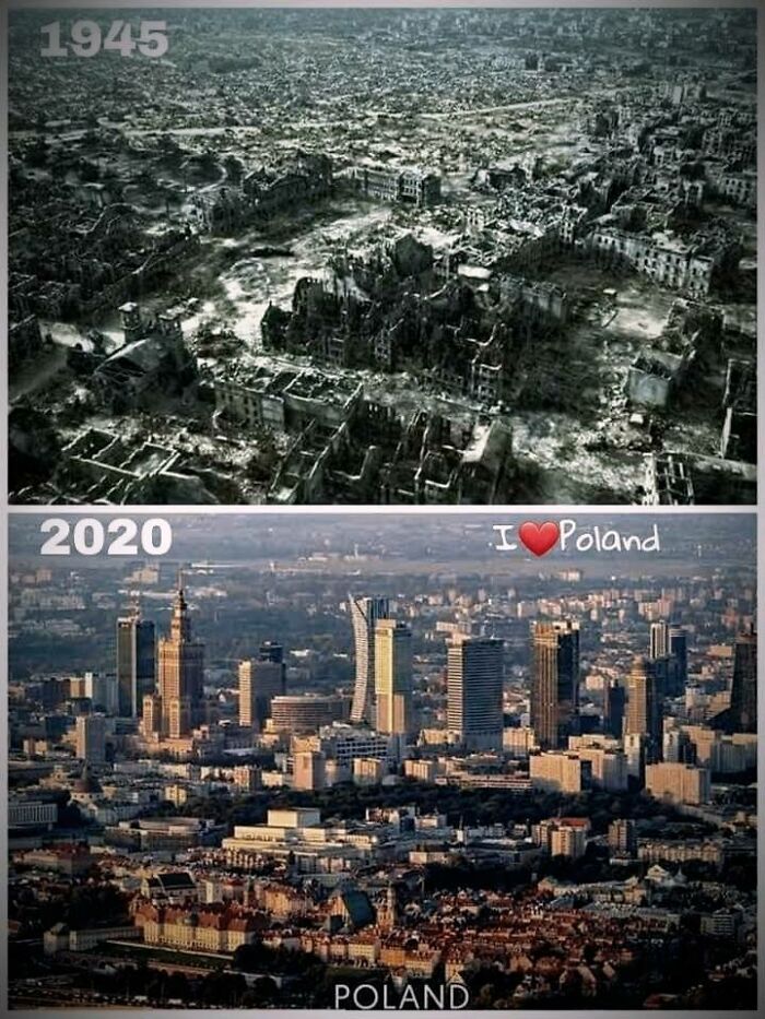 32 fotos incríveis de antes e depois que mostram como as cidades mudam ...