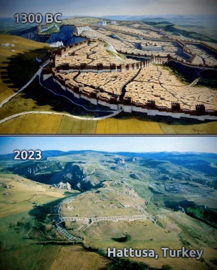 32 fotos incríveis de antes e depois que mostram como as cidades mudam ...