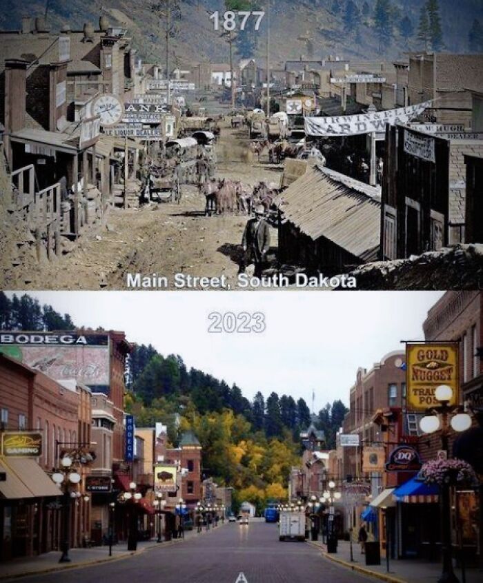 32 fotos incríveis de antes e depois que mostram como as cidades mudam ...