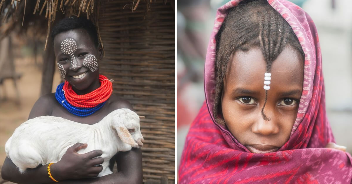 Daniel Kordan: Retratos da Etiópia que capturam a essência da cultura ...
