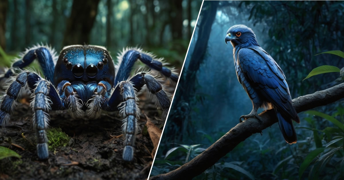 10 animais azuis que vão fazer você duvidar da natureza - Tediado